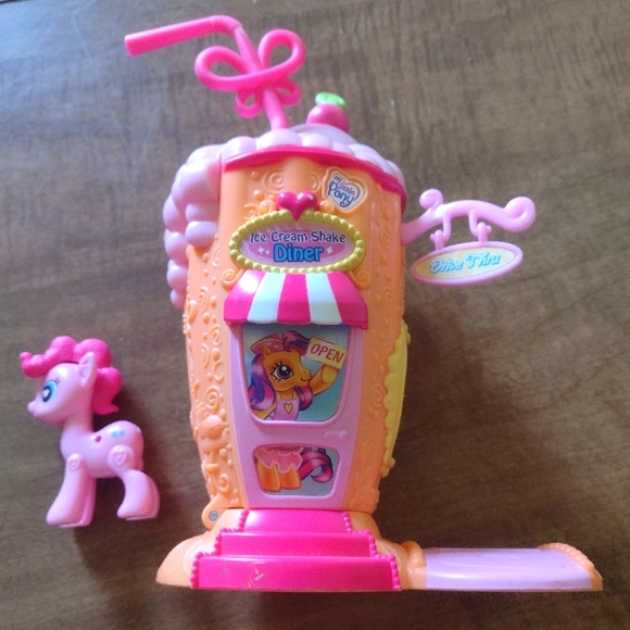 My Little Pony | Toys | My Little Pony Ice Cream Shake Diner Playset ...